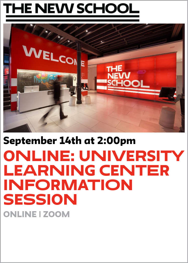 Online: University Learning Center Information Session
