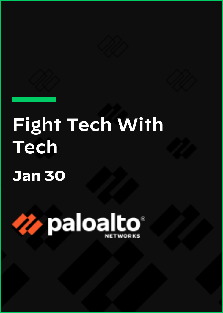 Fight Tech with Tech
