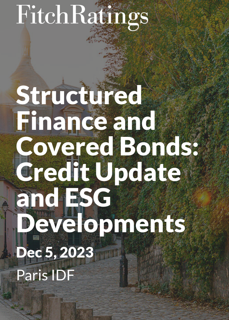 Structured Finance and Covered Bonds: Credit Update and ESG Developments