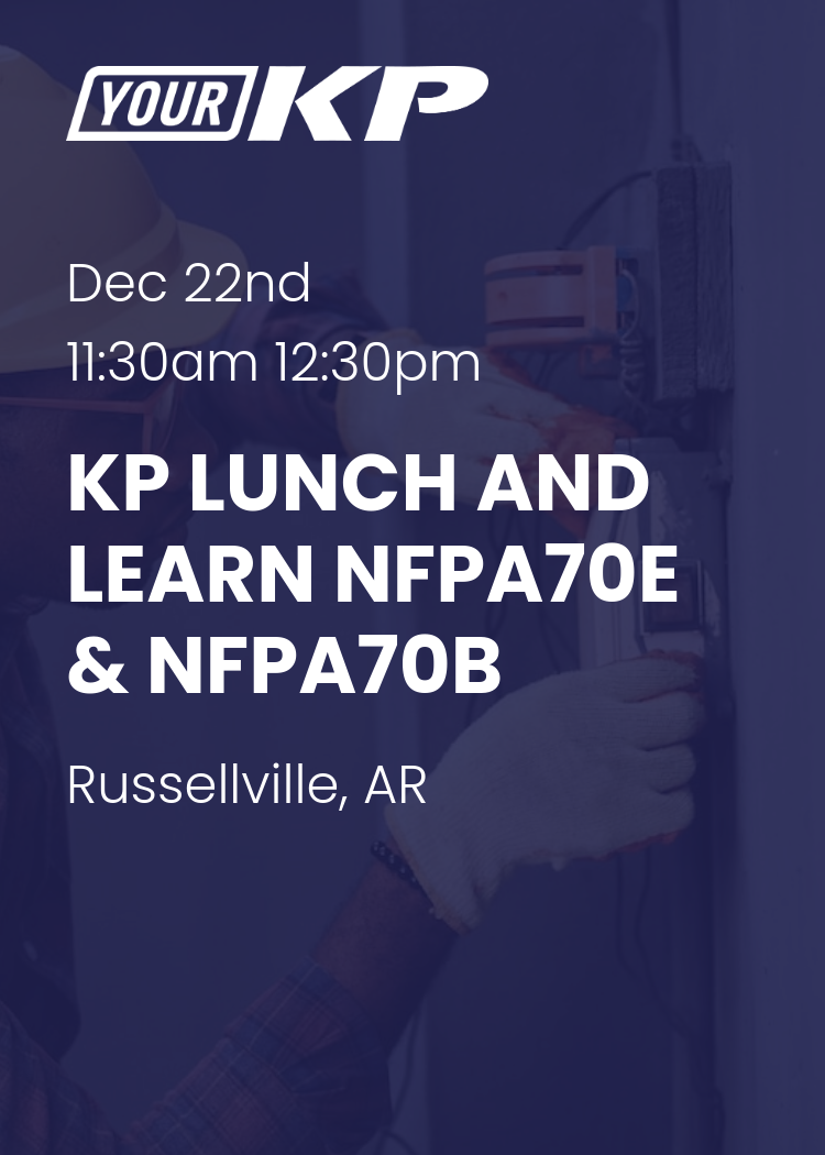 KP Lunch and Learn NFPA70E & NFPA70B