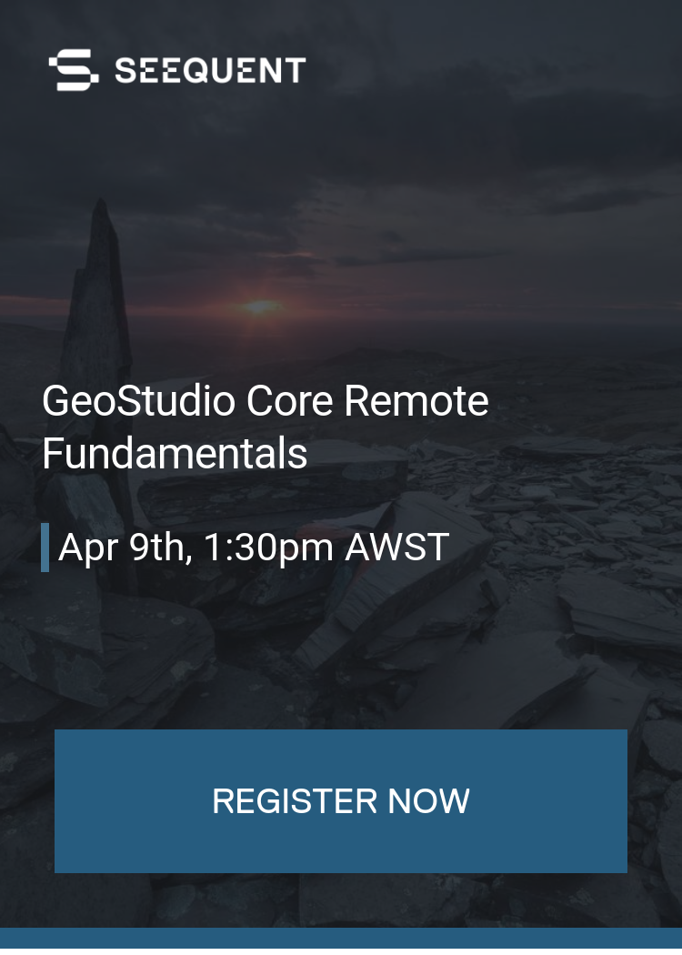 GeoStudio Core Remote Fundamentals