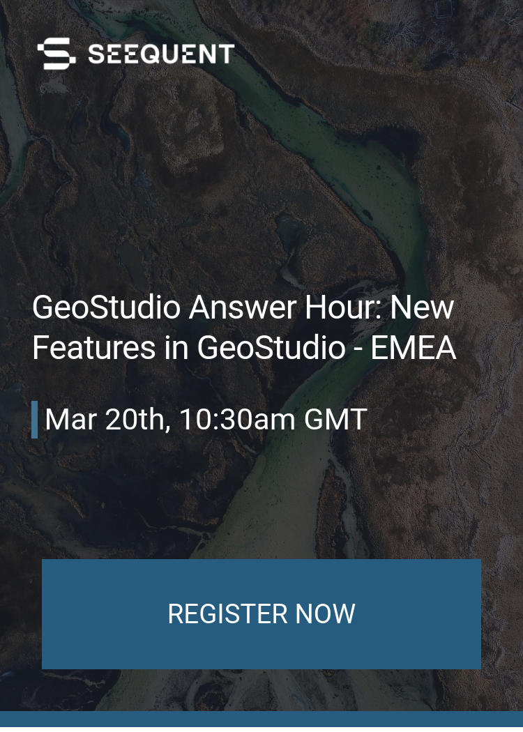 GeoStudio Answer Hour: New Features in GeoStudio - EMEA
