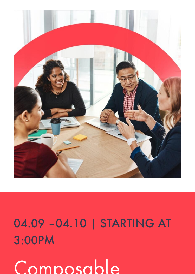 Composable Commerce Lounge: "Empower your composable future with Google Cloud"