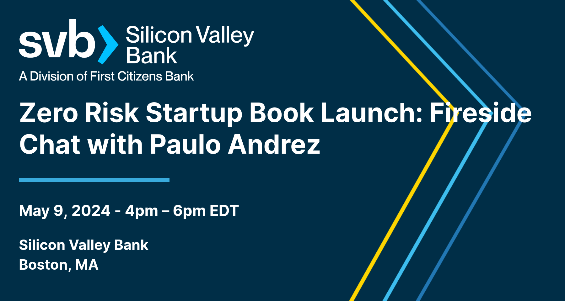 Zero Risk Startup Book Launch: Fireside Chat with Paulo Andrez