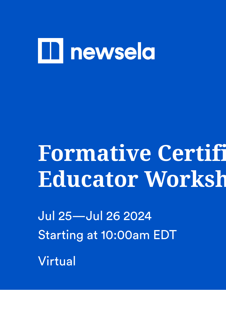 Formative Certified Educator Workshop