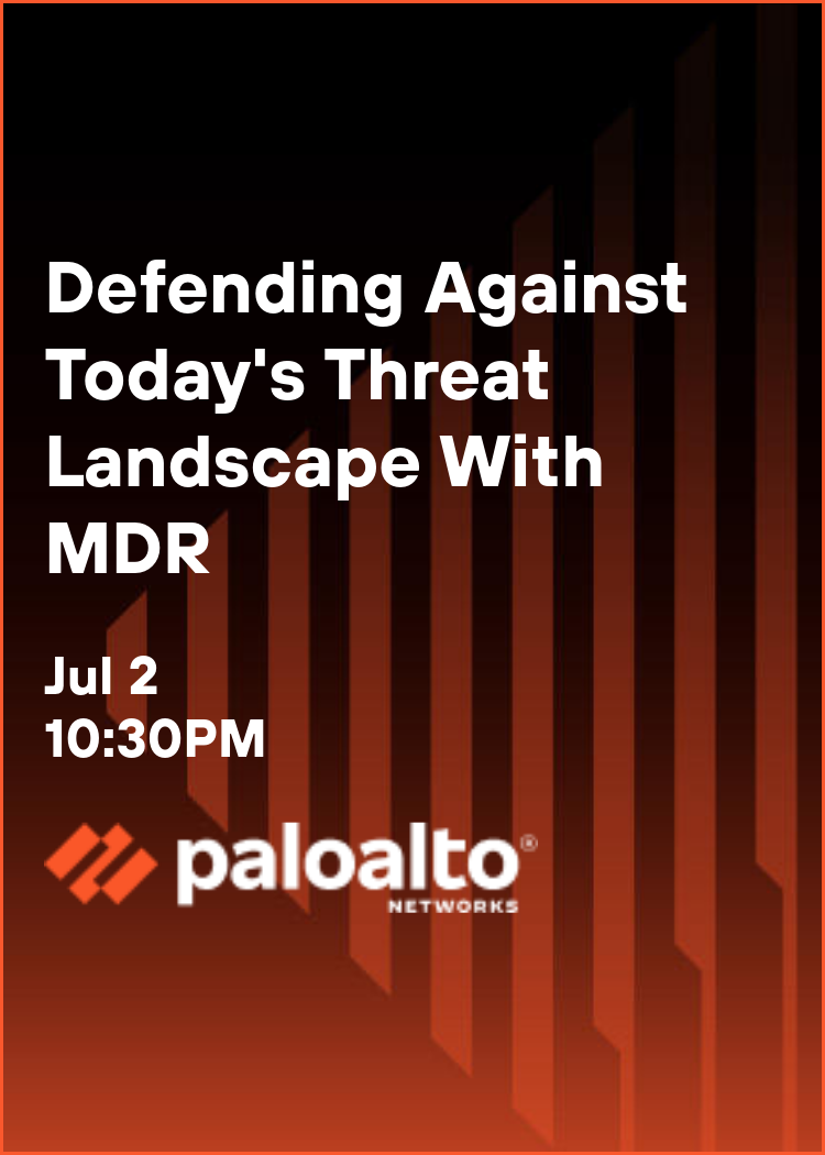 Defending Against Today's Threat Landscape with MDR