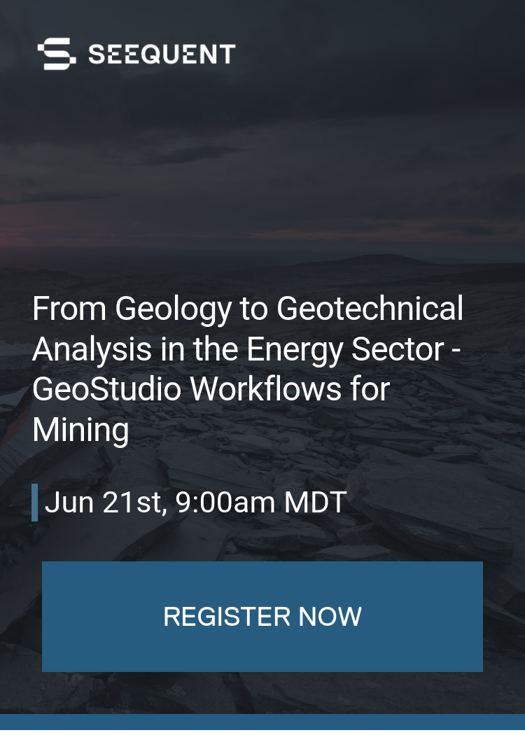 From Geology to Geotechnical Analysis in the Energy Sector - GeoStudio ...