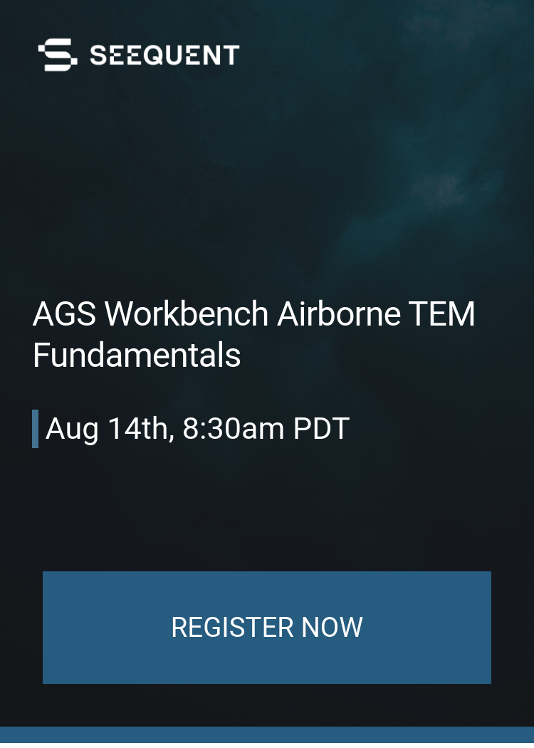 AGS Workbench Airborne TEM Fundamentals