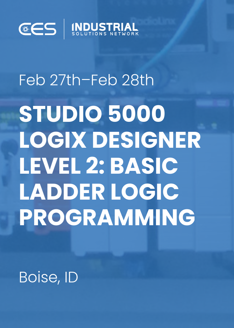 CCP151: Studio 5000 Logix Designer Level 2: Basic Ladder Logic Programming
