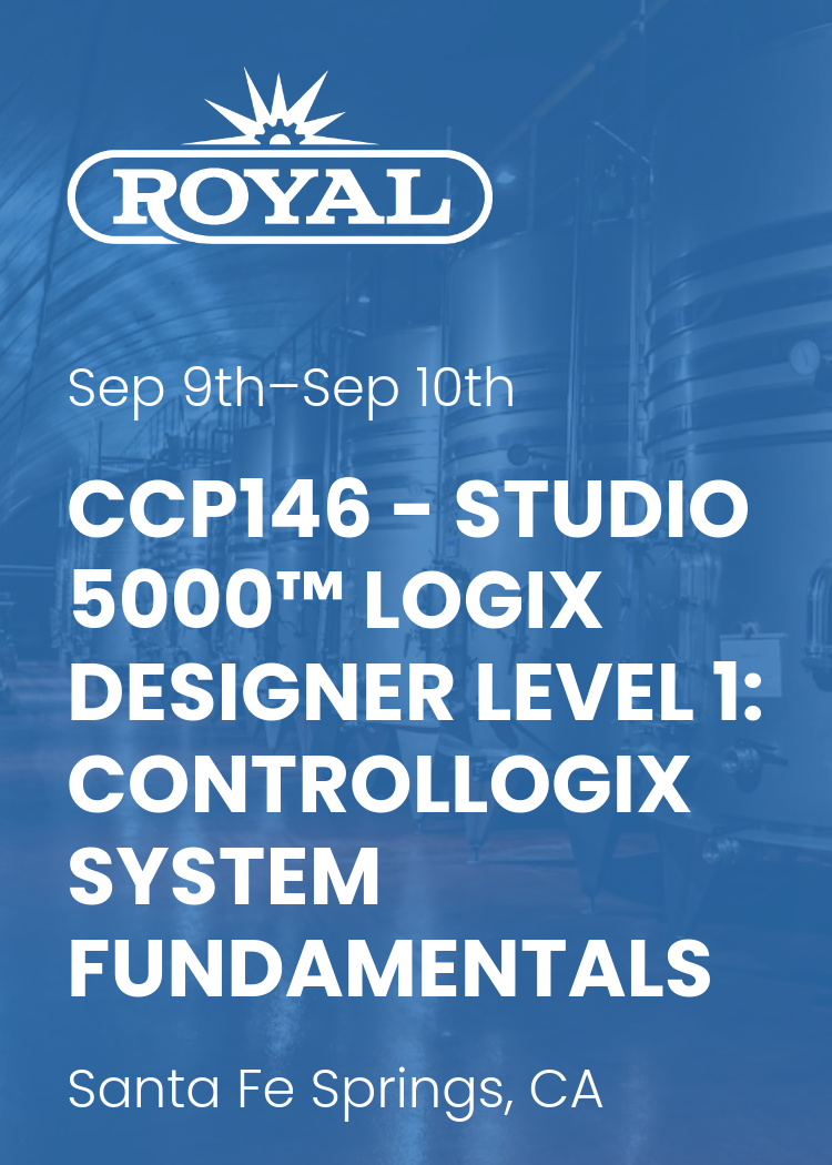 CCP146 - Studio 5000™ Logix Designer Level 1: ControlLogix System ...