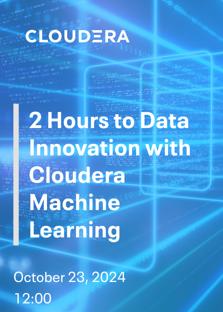2 Hours to Data Innovation with Cloudera Machine Learning