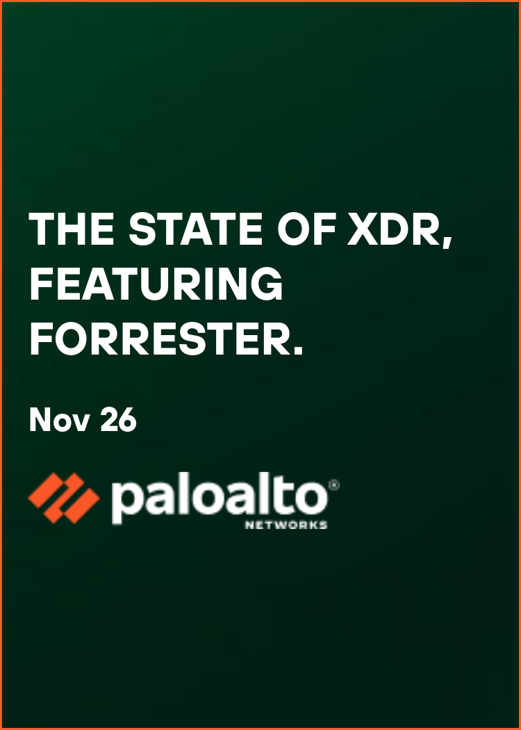 The state of XDR, featuring Forrester.