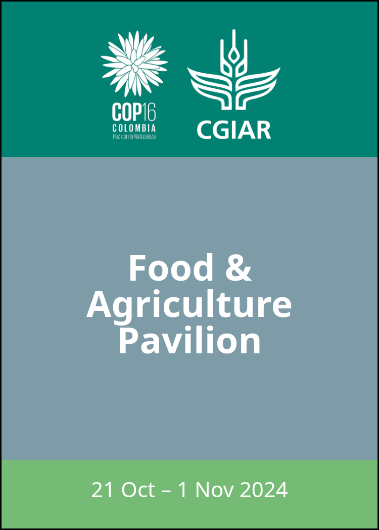 CBD COP 16 Food and Agriculture Pavilion