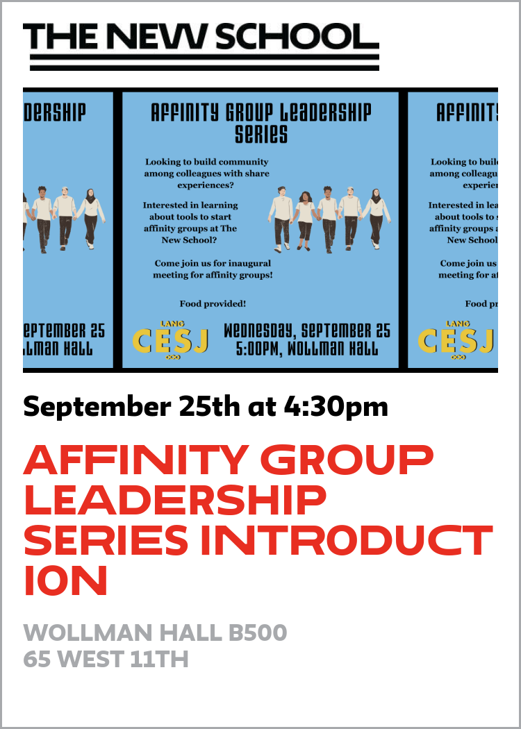 Affinity Group Leadership Series Introduction