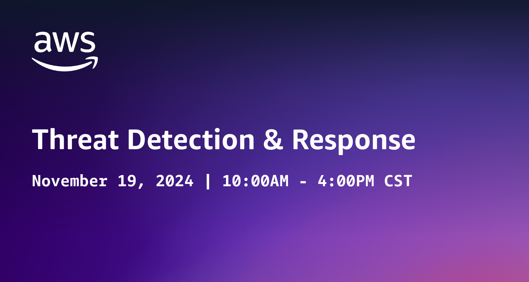 AWS Threat Detection & Response