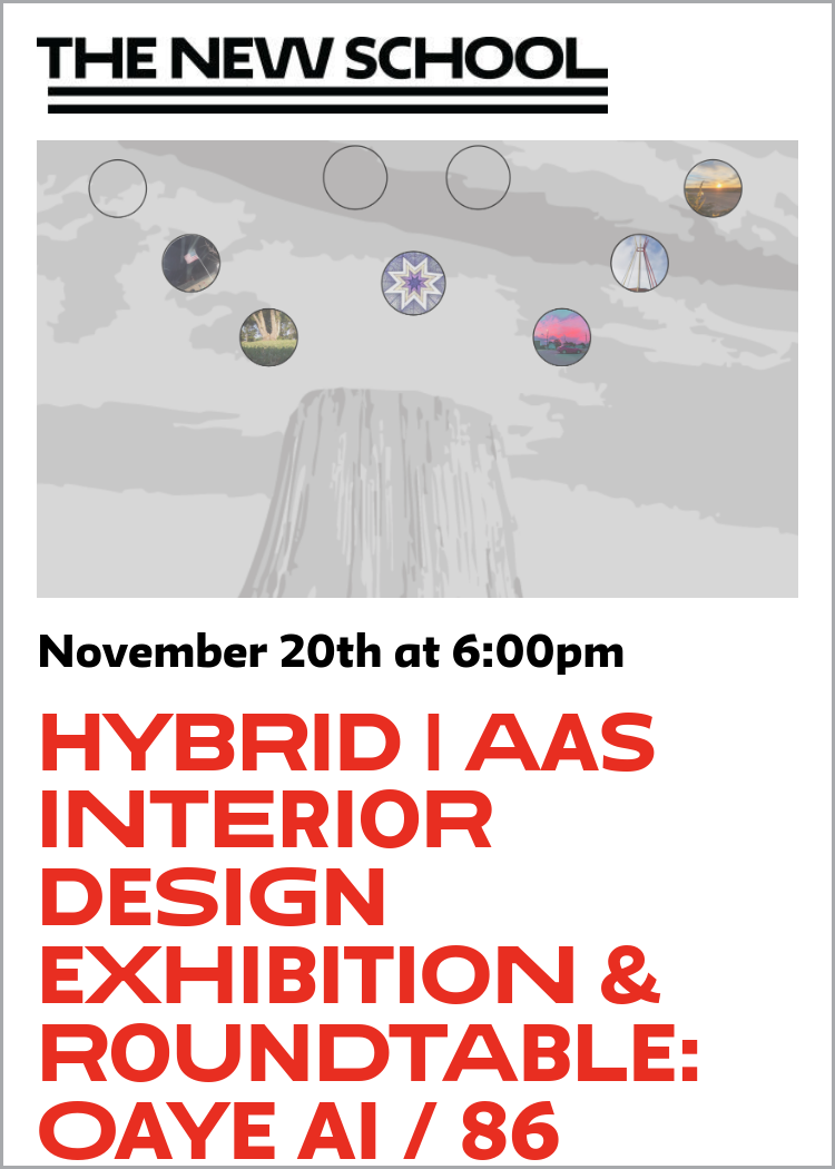 HYBRID | AAS Interior Design Exhibition & Roundtable: Oaye AI / 86 Circles