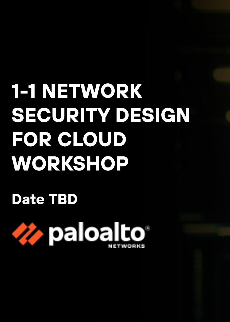1-1 Network Security Design for Cloud Workshop