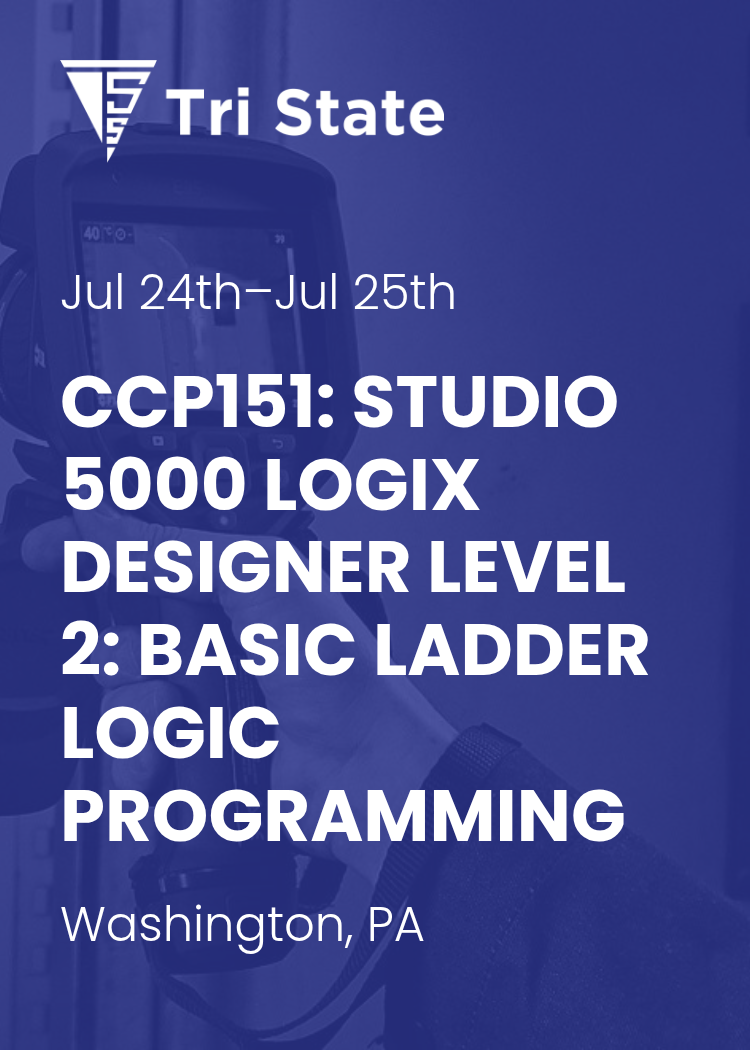 CCP151: Studio 5000 Logix Designer Level 2: Basic Ladder Logic Programming
