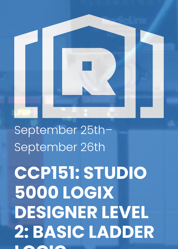CCP151: Studio 5000 Logix Designer Level 2: Basic Ladder Logic Programming