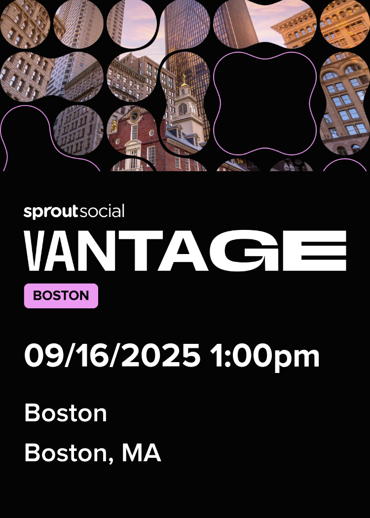 Vantage Boston - Sprout Social