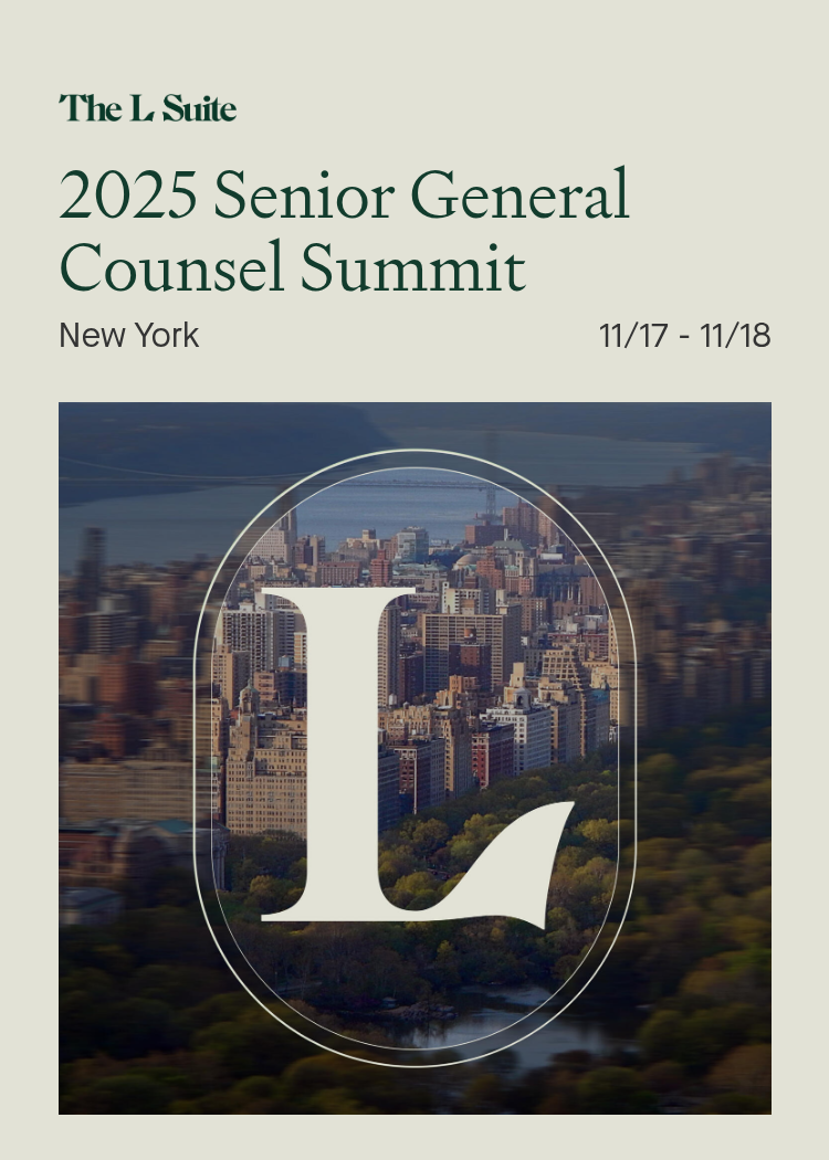 2025 Senior General Counsel Summit