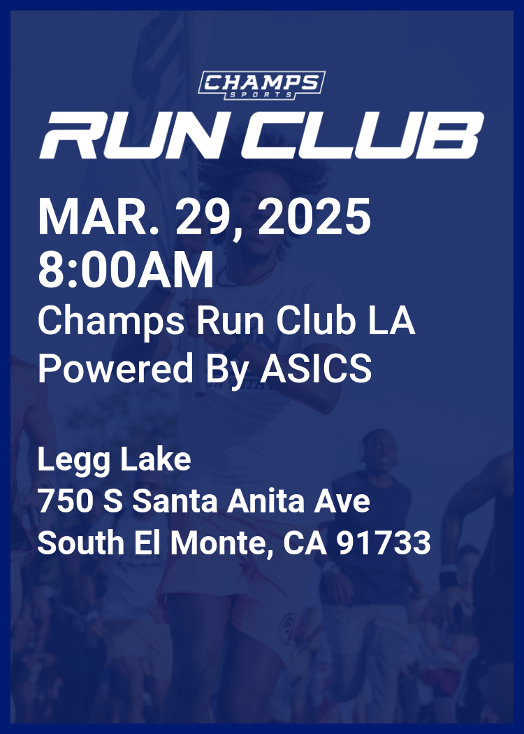 Champs Run Club LA powered by ASICS