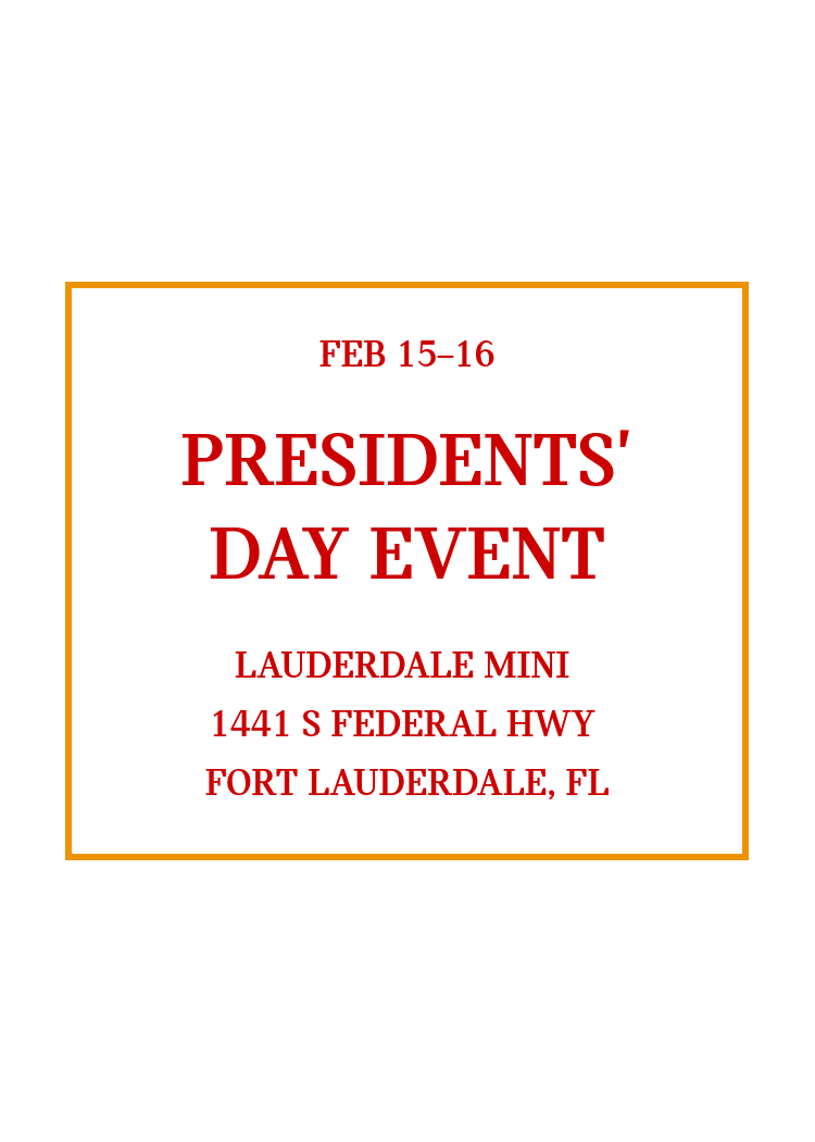 Presidents' Day Event