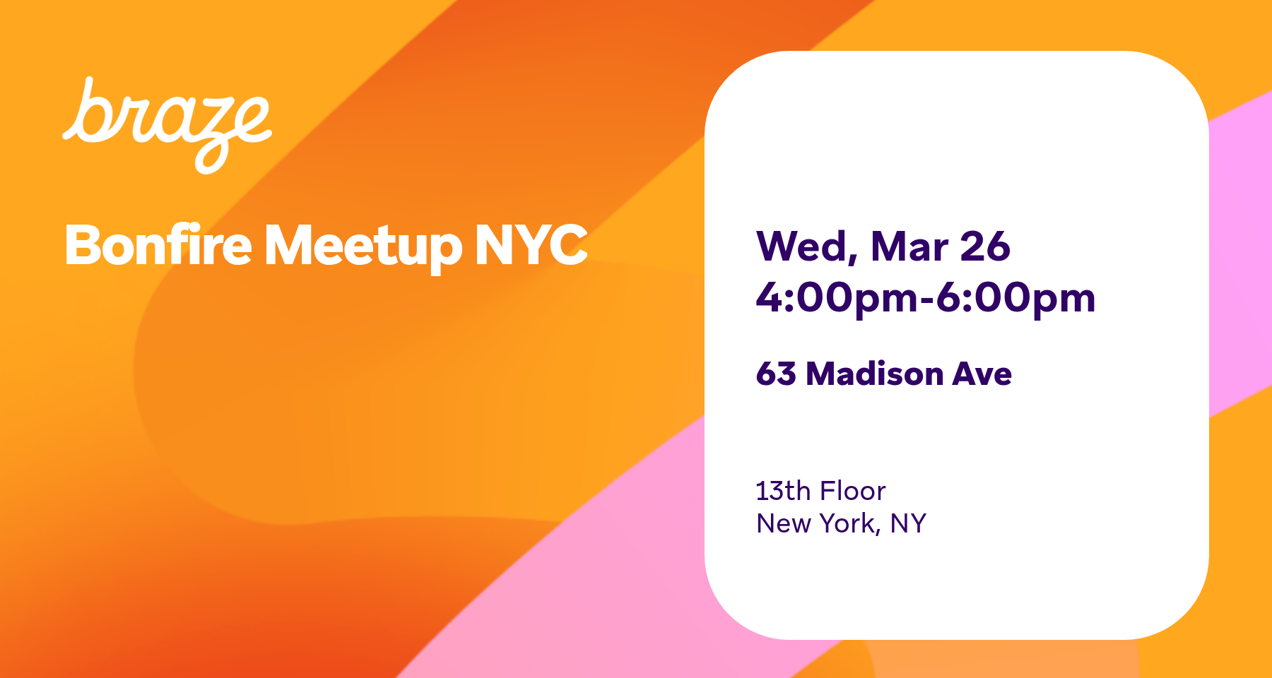 Bonfire Meetup NYC
