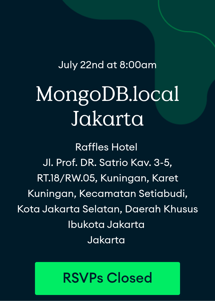 MongoDB.local Jakarta