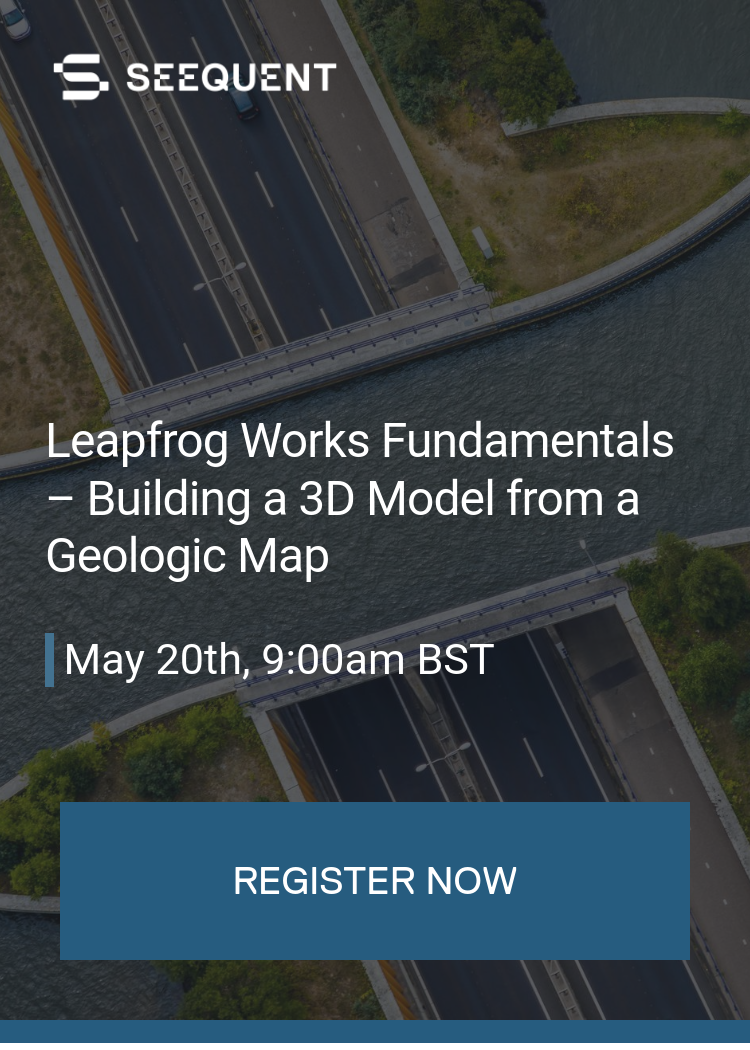 Leapfrog Works Fundamentals – Building a 3D Model from a Geologic Map
