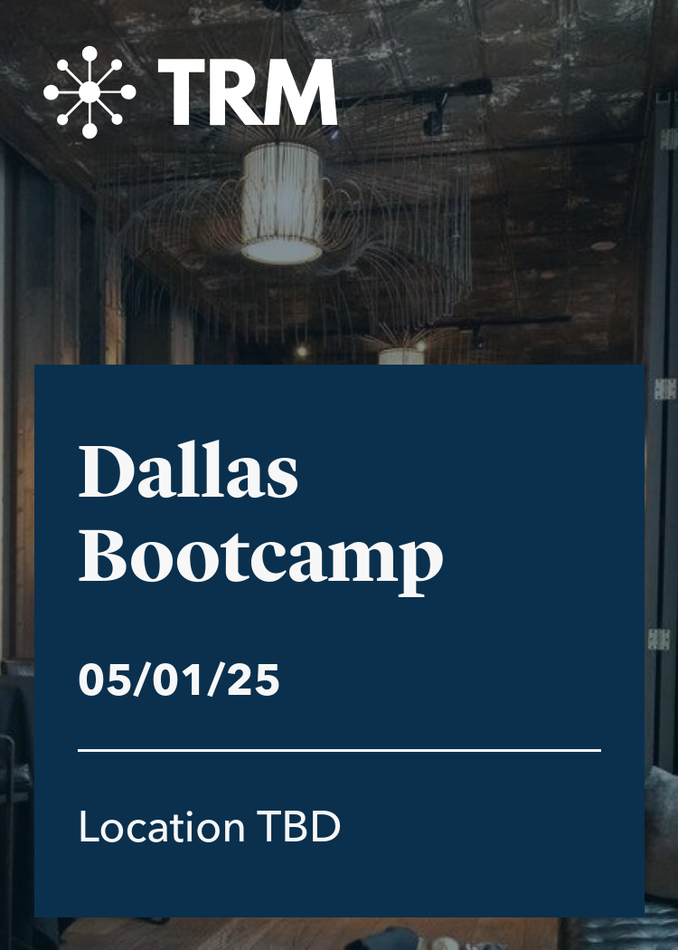 TRM Crypto Bootcamp - Dallas