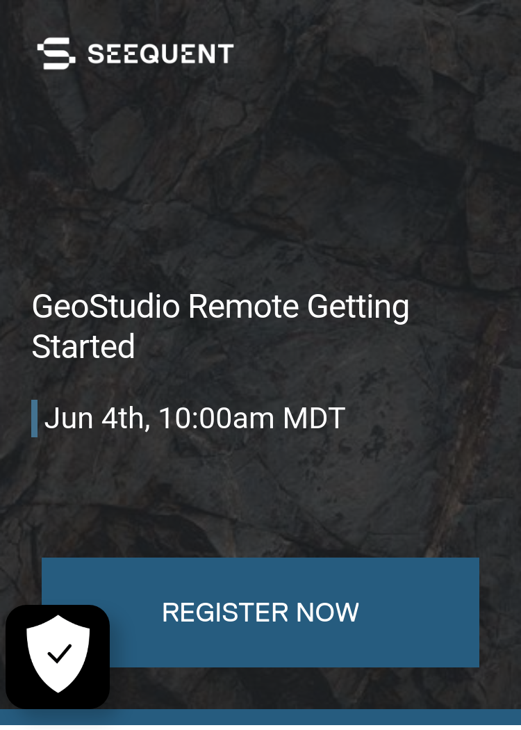 GeoStudio Remote Getting Started