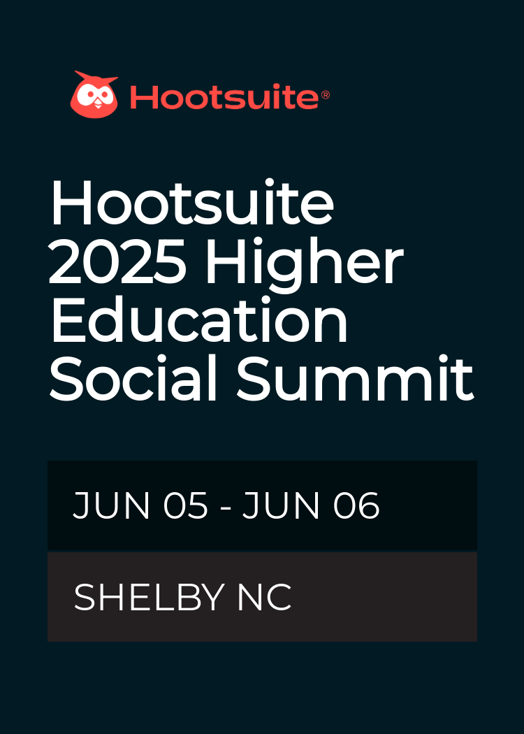 Hootsuite 2025 Higher Education Social Summit
