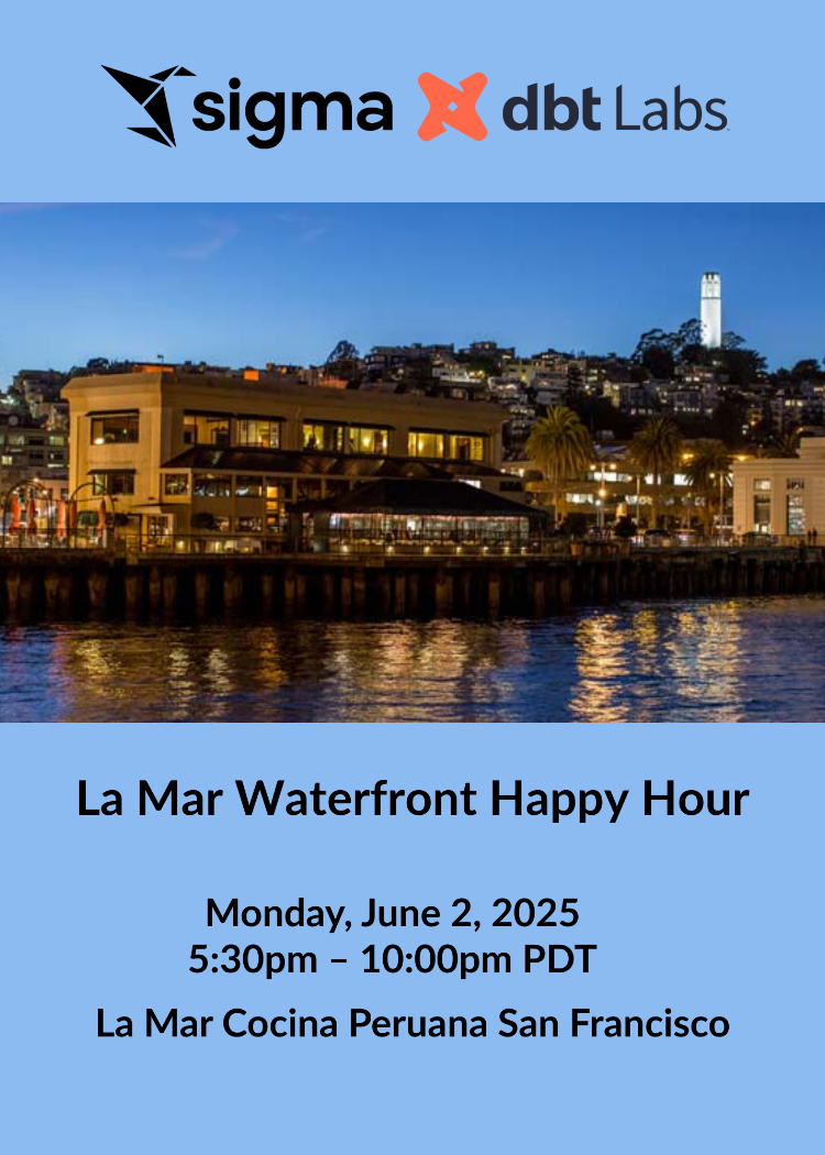 La Mar Waterfront Happy Hour