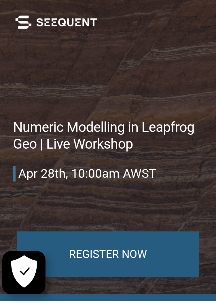 Numeric Modelling in Leapfrog Geo | Live Workshop