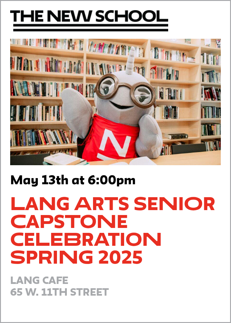 Lang Arts Spring 2025 Senior Capstone Celebration