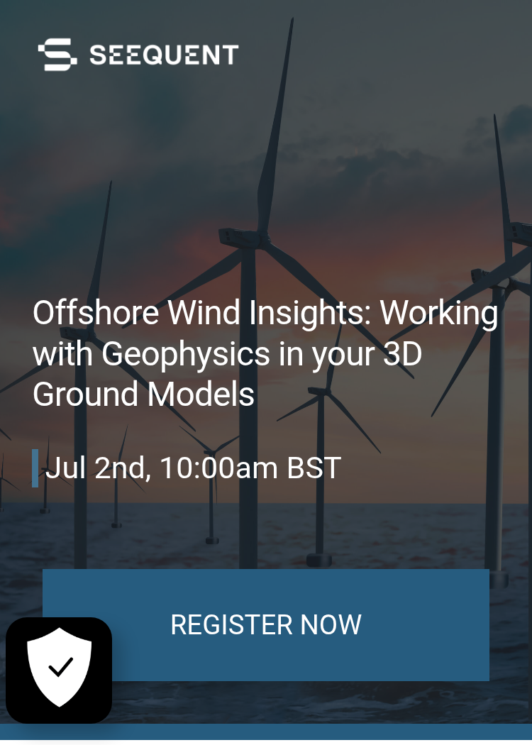 Offshore Wind Insights: Working with Geophysics in your 3D Ground Models