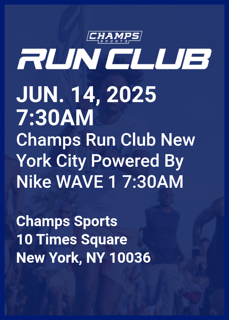 Champs Run Club New York City powered by Nike WAVE 1 7:00AM