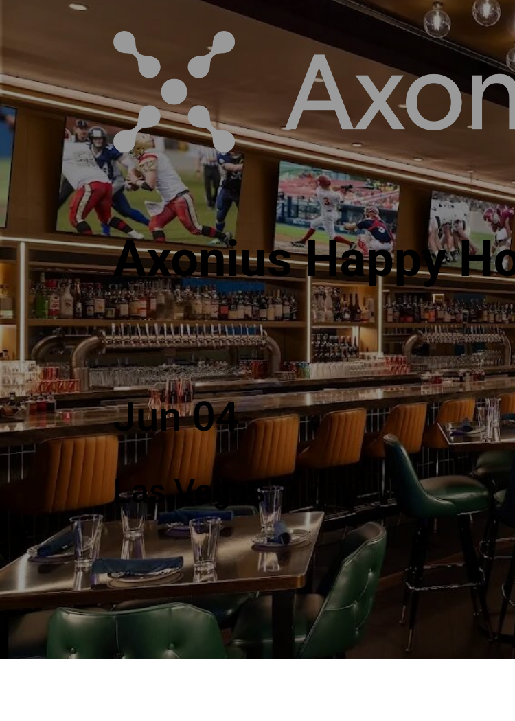 Axonius Happy Hour at Identiverse!