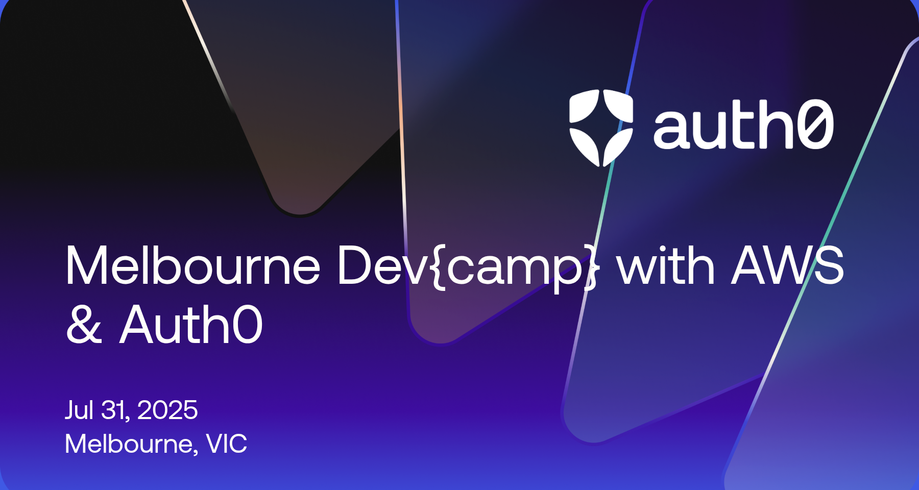 Melbourne Dev{camp} with AWS & Auth0