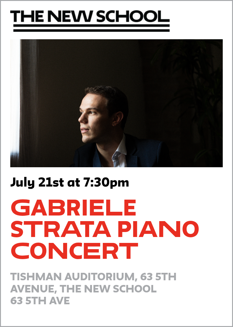 Gabriele Strata Piano Concert