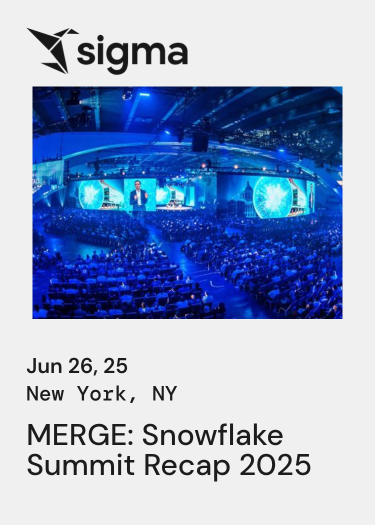 MERGE: Snowflake Summit Recap 2025