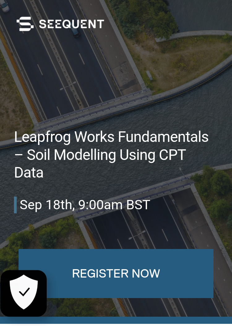Leapfrog Works Fundamentals – Soil Modelling Using CPT Data