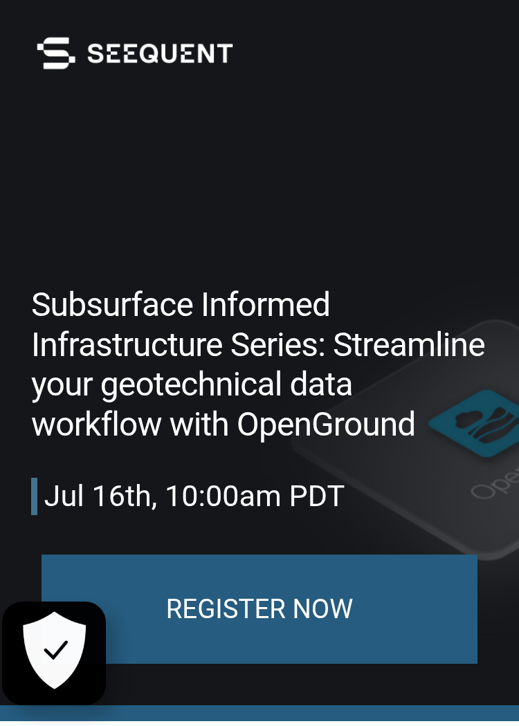 Subsurface Informed Infrastructure Series: Streamline your geotechnical data workflow with ...