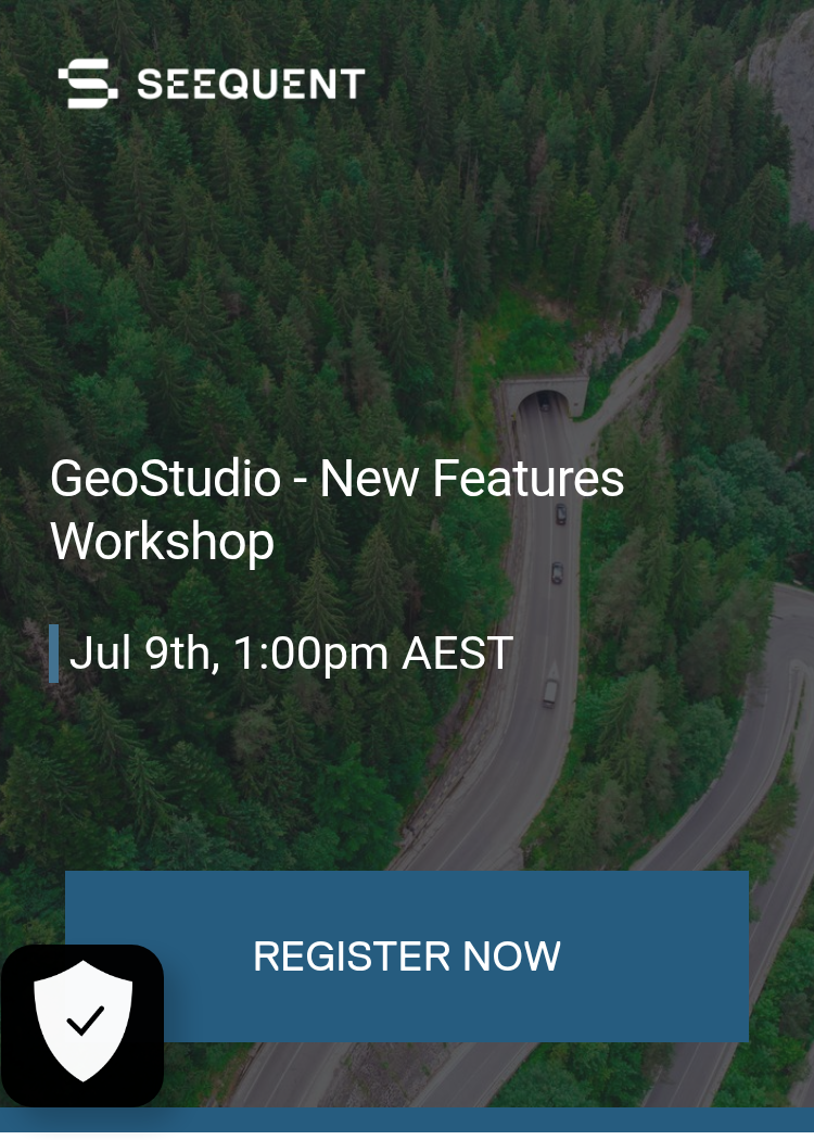 GeoStudio - New Features Workshop
