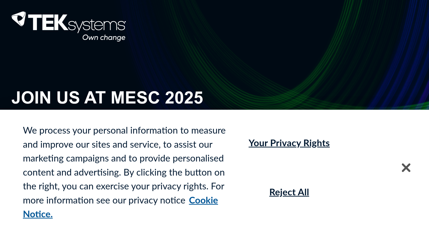 Join us at MESC 2025