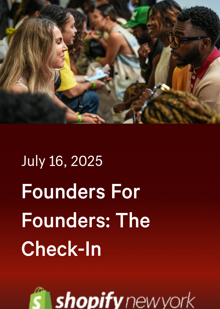 Founders For Founders: The Check-In