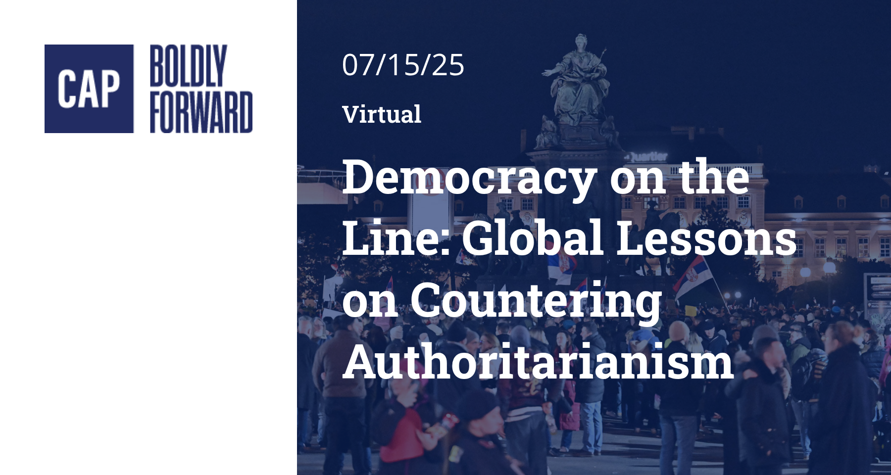 Democracy on the Line: Global Lessons on Countering Authoritarianism
