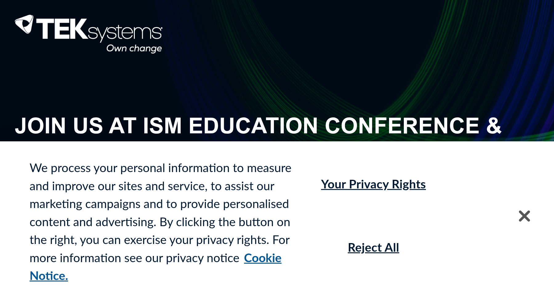 Join us at ISM Education Conference & Expo