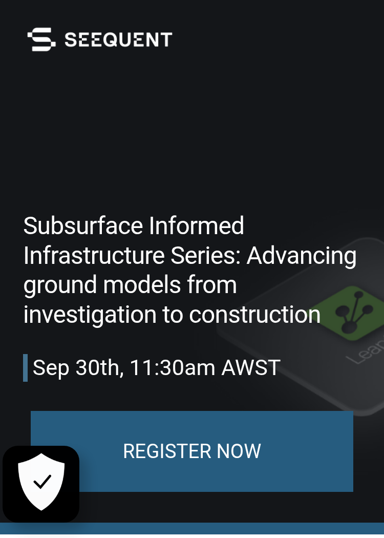 Subsurface Informed Infrastructure Series: Advancing ground models from ...